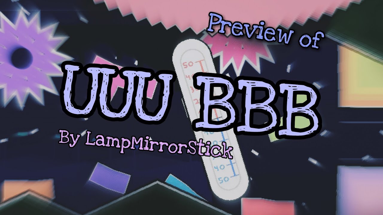 Short preview of my level named "UUU BBB". / Geometry Dash. - YouTube
