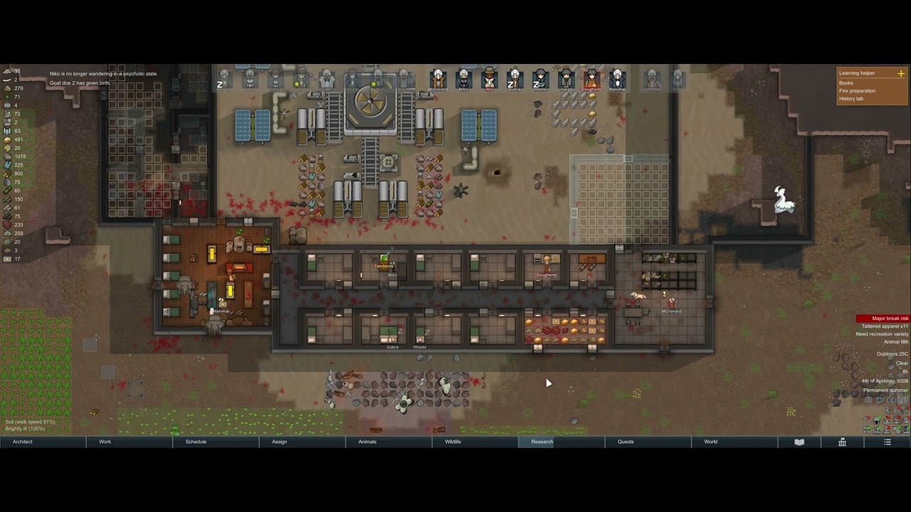 Rimworld, Fort Hopestar, Part 27, Locking Down - YouTube