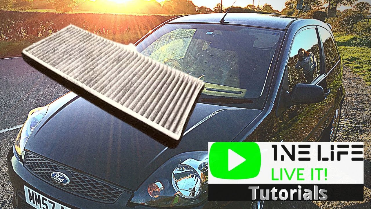 Ford Fiesta Cabin Pollen Filter Replacement How To Change Filter - YouTube
