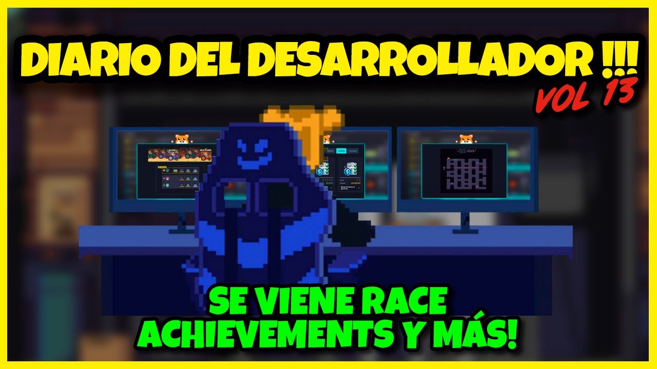 DEV. DIARIES VOL. 13! CARRERAS, ACHIEVEMENTS Y NUEVO MINI JUEGO!! - YouTube