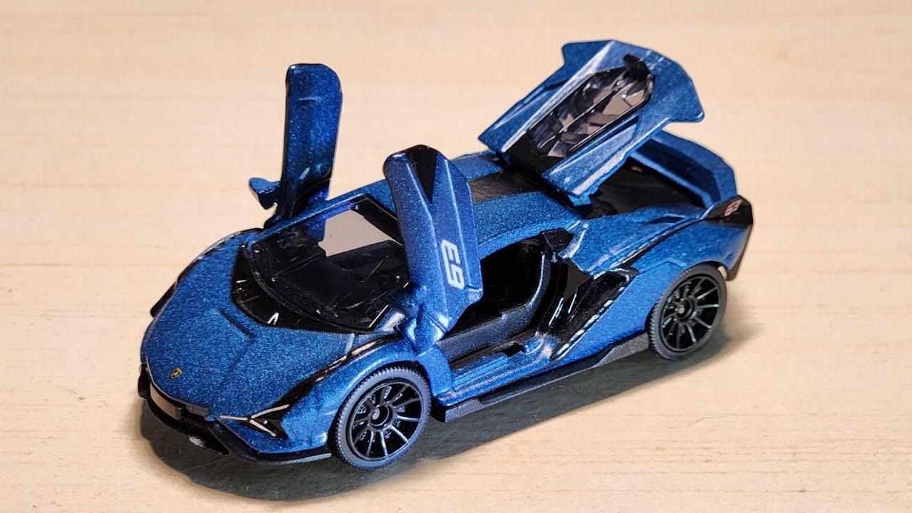 Lamborghini Sian - Deluxe Cars by Majorette, unboxing. - YouTube