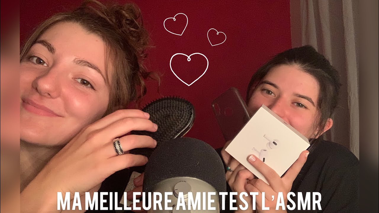 ASMR | Ma meilleure amie test l'ASMR *Multi-déclencheurs* 👭 - YouTube