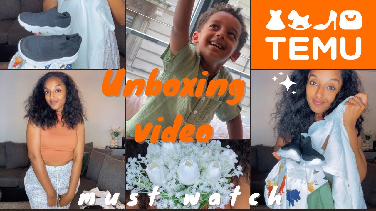 TEMU እንዳ ኣቦሓጎና ቀይርነናዮ😅 “First Time Trying TEMU Kids Clothes – I’m ...