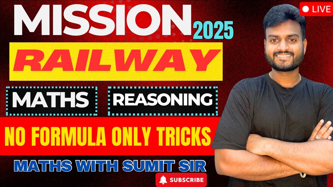 MISSION RAILWAY-DAILY PRACTICE SESSION FOR NTPC, D GROUP, ALP ,JE ,RPF ...