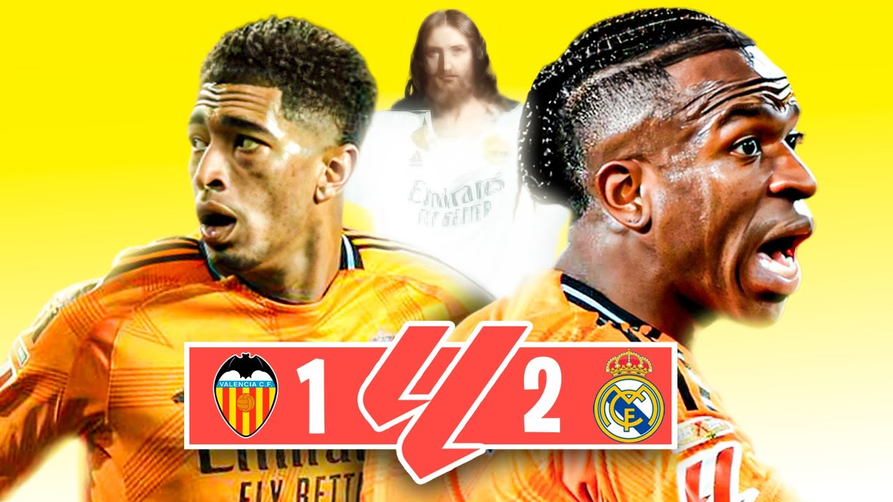 VINICIUS EXPULSADO Y REMONTADA DEL REAL MADRID FRENTE AL VALENCIA - YouTube