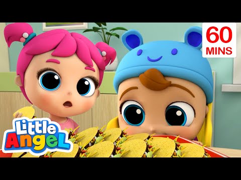 Mealtime Song | Little Angel - Kids Cartoons & Songs | Healthy Habits ...