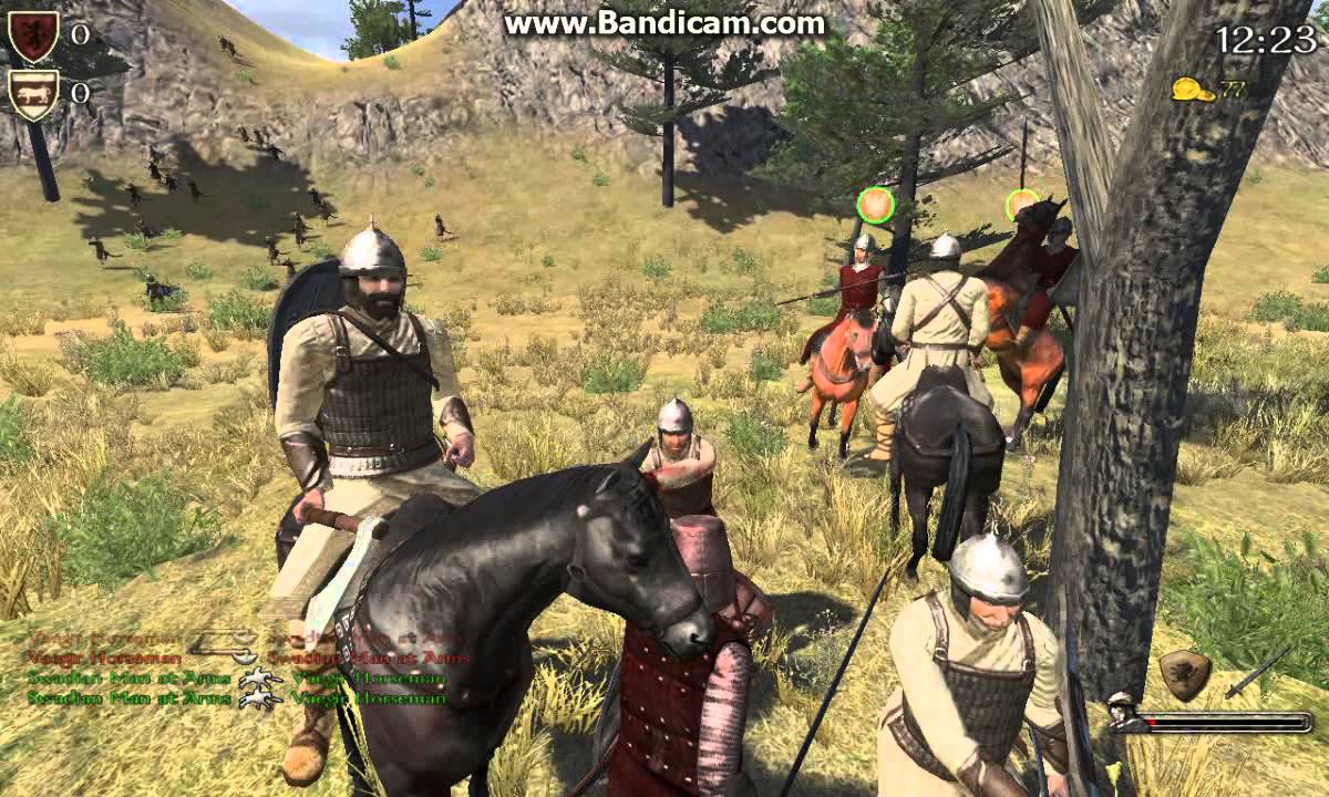 70 Swadian Cavalry vs Army of Vaegirs - YouTube