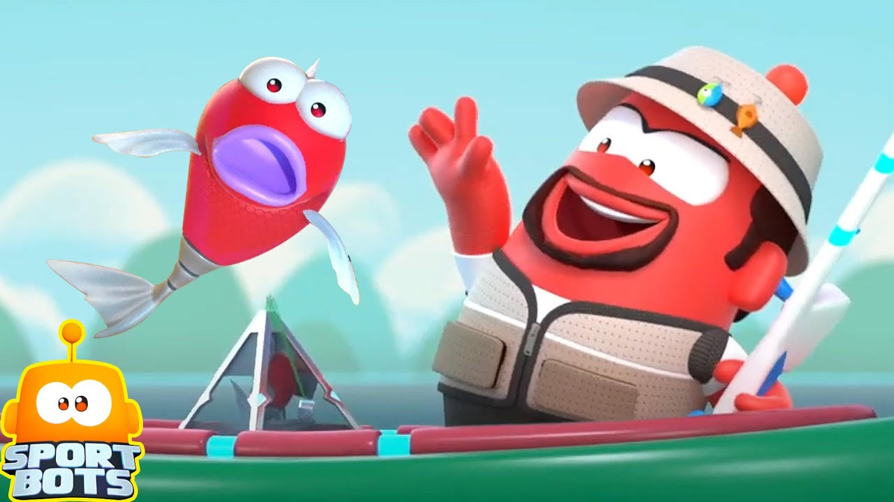 Fishing The Mischief Fish - Comedy Cartoon for Children - YouTube