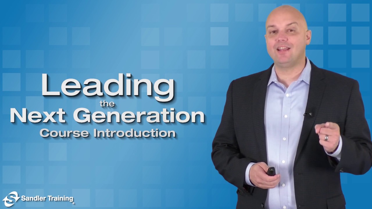 Leading the Next Generation Online Course - YouTube