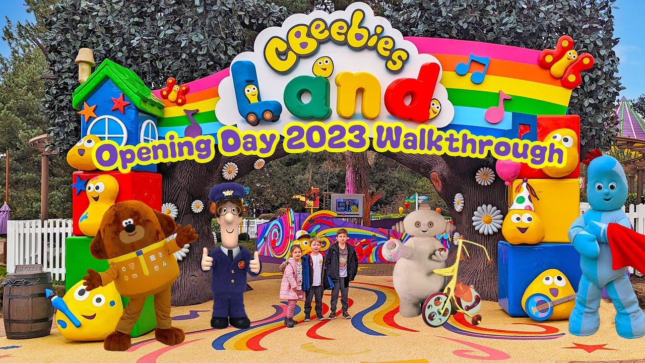 CBeebies Land 2023 Opening Day Virtual Tour at Alton Towers (March 2023 ...