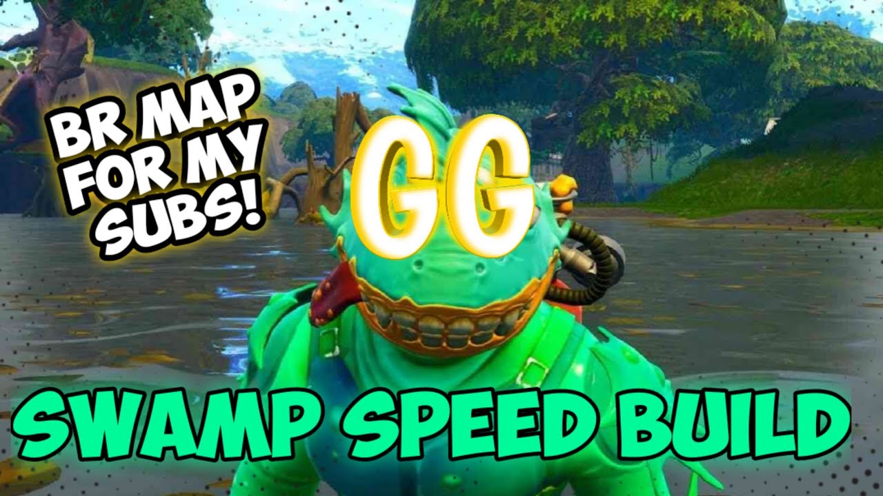 How to Make A Swamp in Fortnite Creative! | This Island Is For My Subs🤪 ...