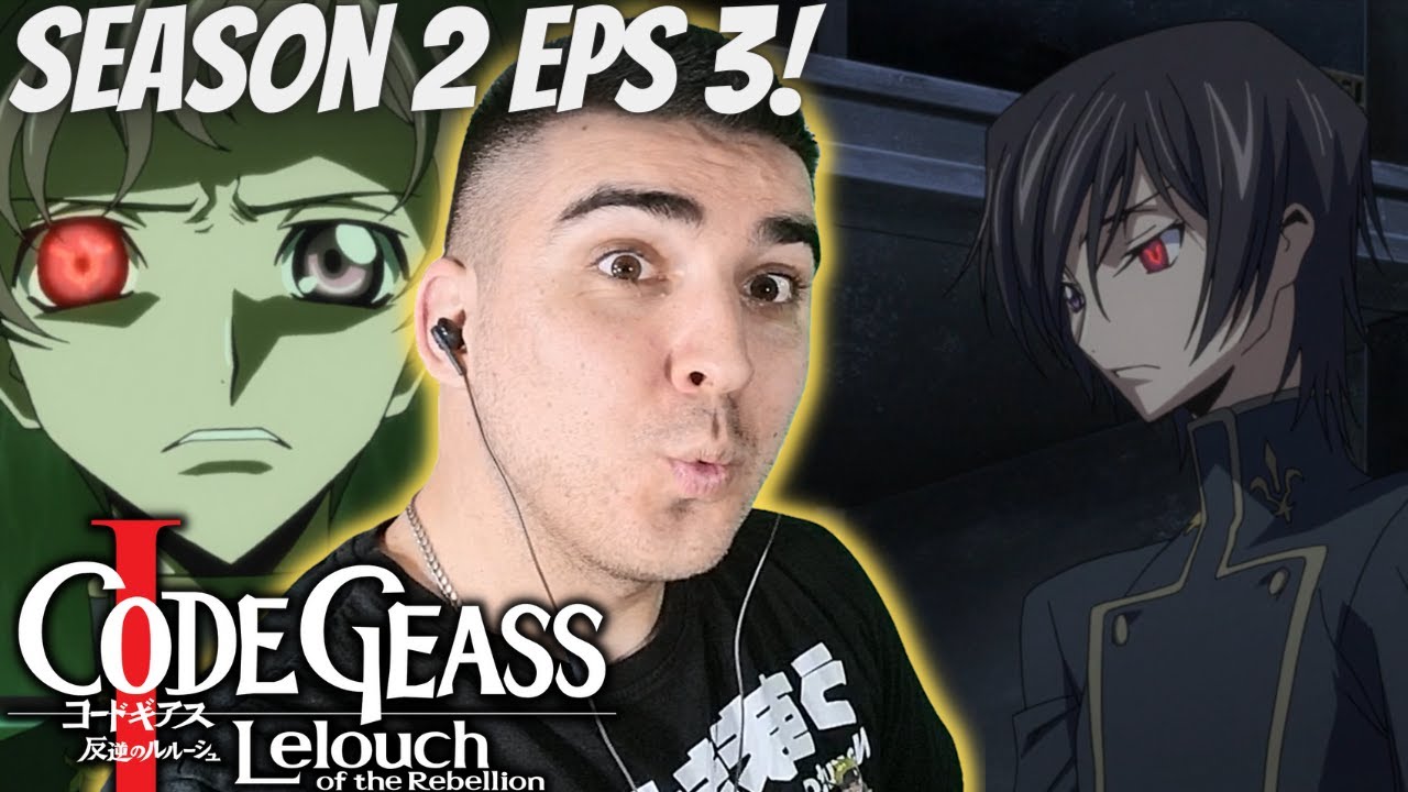Rolo Vs Lelouch Code Geass Season 2 Episode 3 Reaction Imprisoned In Campus Youtube