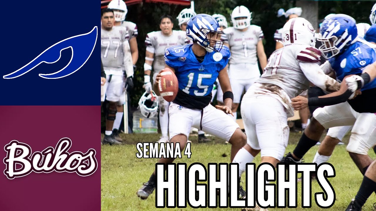 Halcones UV vs Búhos IPN (Highlights) | Semana 4 | Liga Mayor ONEFA ...