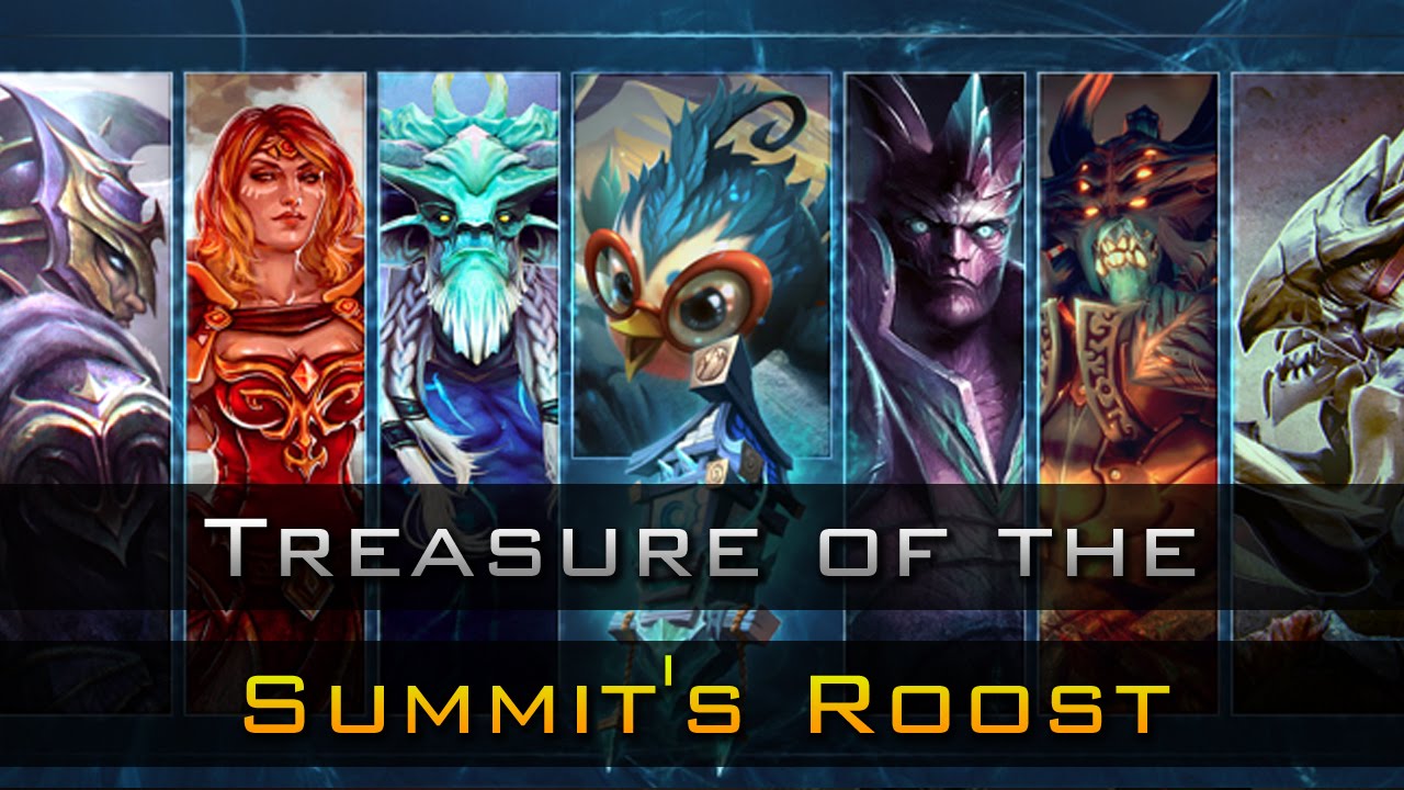Dota 2 Chest Opening: Treasure of the Summit's Roost - YouTube