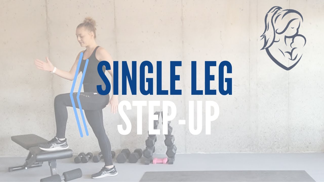 SINGLE LEG STEP UPS | How to do this exercise - YouTube