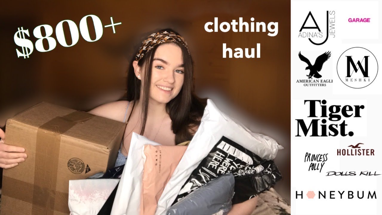 Summer Clothing Try On Haul!! 2020 - YouTube