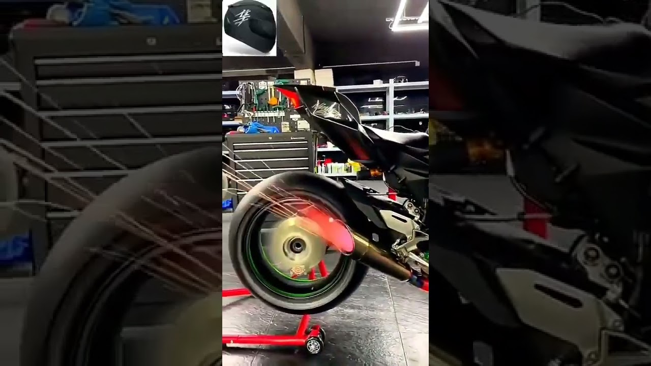 |Ninja H2R Demon exhaust sound, Ninja H2 Top Speed|#shorts#ninjaH2R# ...