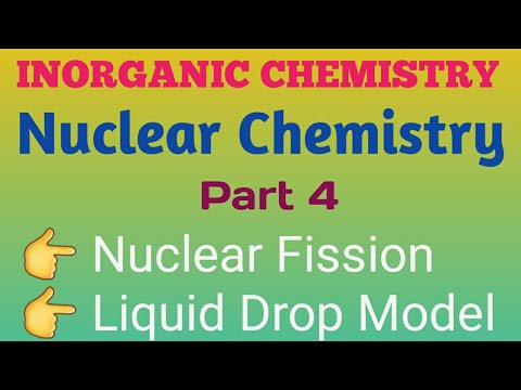 Inorganic Chemistry |Nuclear Chemistry: Nuclear Fission, Liquid Drop ...