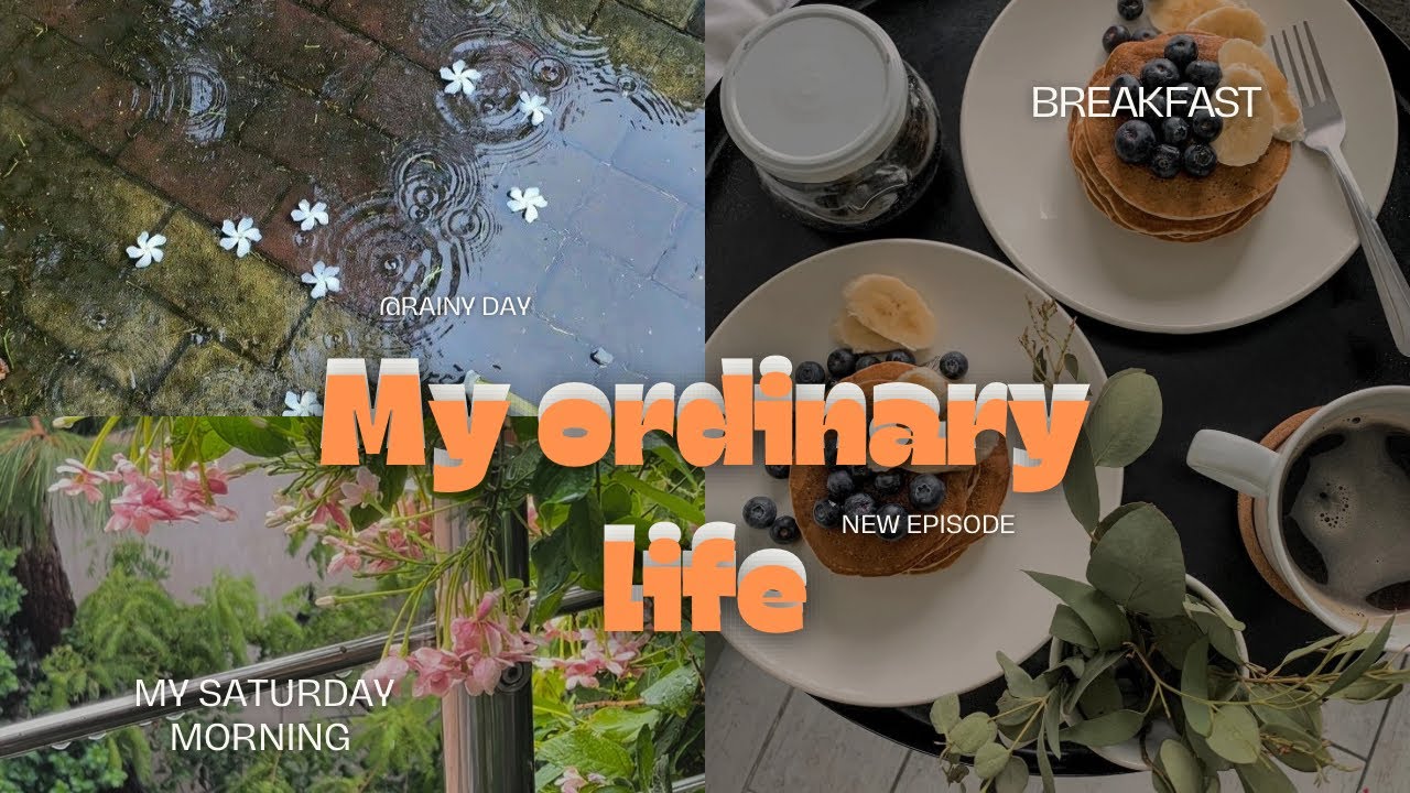 A Day in my life | Rainy morning | slow morning | aesthetic Saturday ...