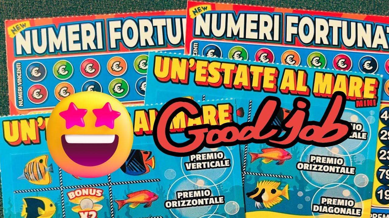Gratta e Vinci Estate al Mare & Lucky Numbers – Italian Scratchcard ...