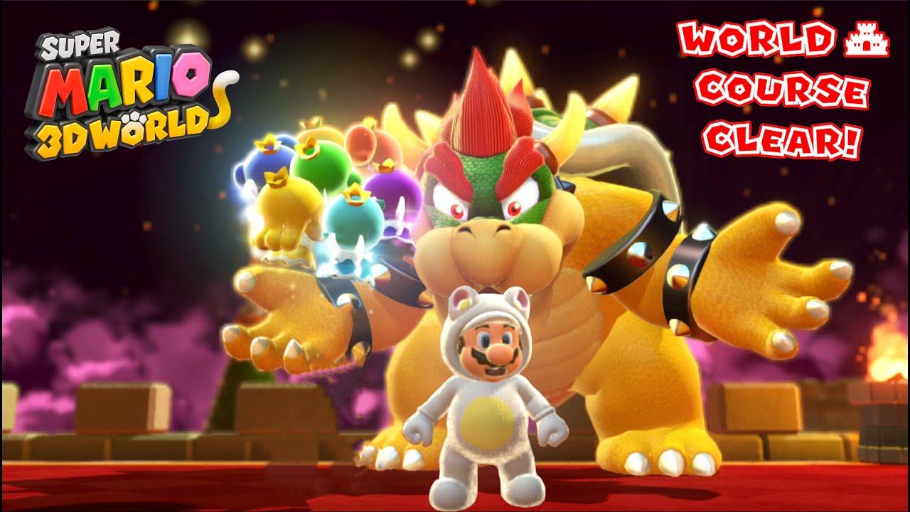 Super Mario 3D Worlds | World 7 Course Clear | 4K UHD - YouTube