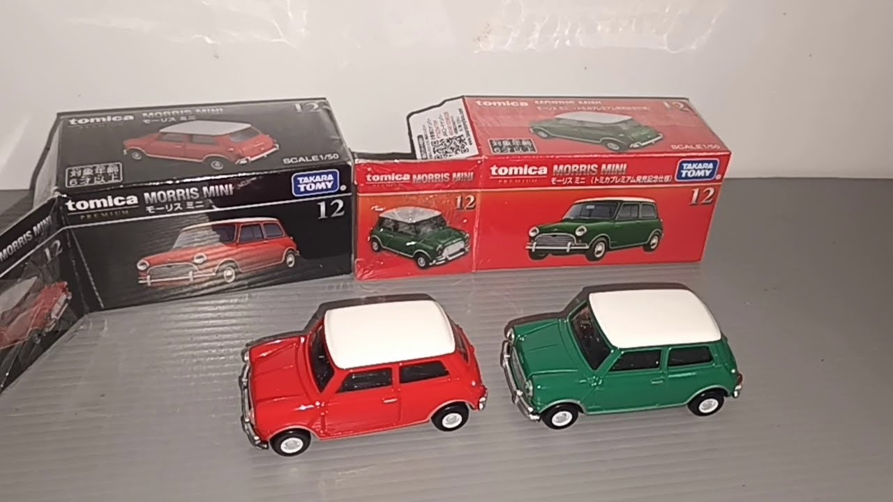 Diecast Tomica Premium - Morris Mini - YouTube