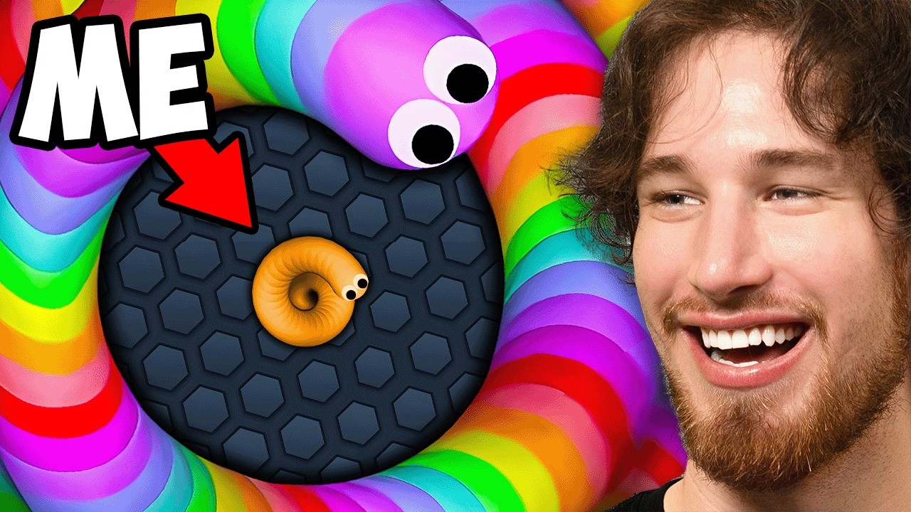 How I Became The MOST OP Snake in Slither.io - YouTube