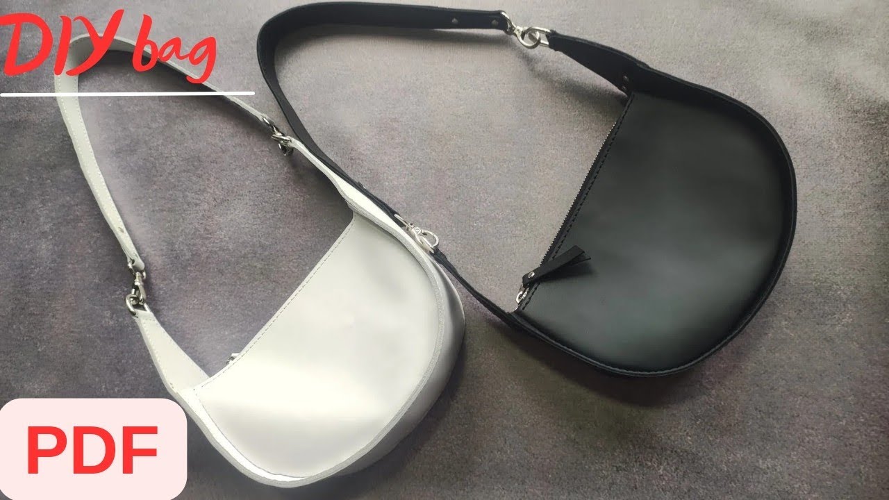 Diy leather women's bag pattern #diy #bag #pdf - YouTube
