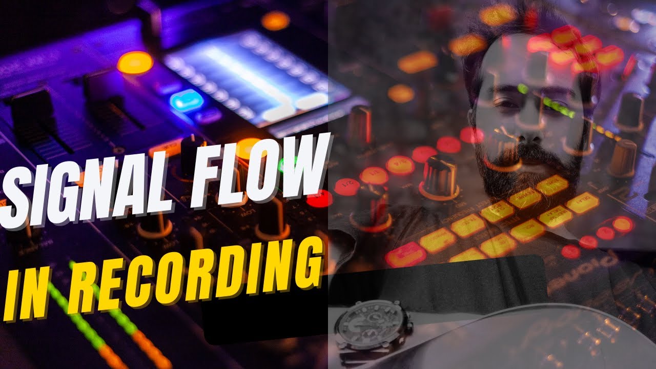 Signal Flow In A Home Recording Studio And A Professional Studio| How ...