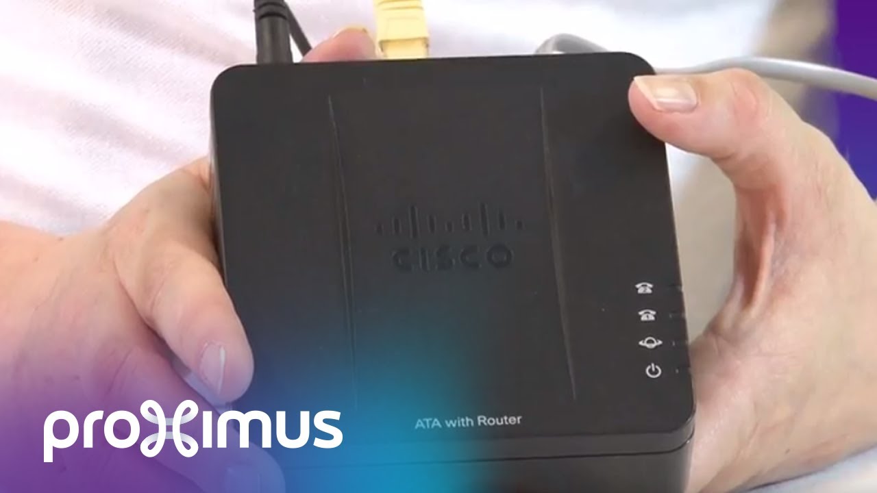 ATA Box: analoge toestellen op je IP-lijn - YouTube