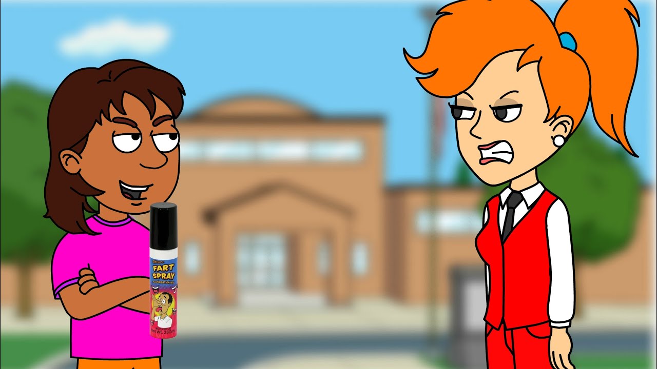 Dora Stinks Her School With Fart Spray/Grounded - YouTube