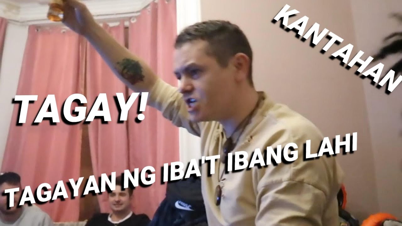 Inumang tambay and singing Filipino songs kasama ang iba’t-ibang lahi ...