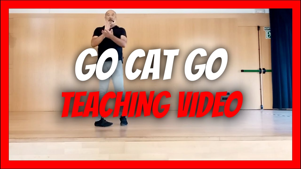 Go Cat Go - LINE DANCE (Teaching Video) - YouTube