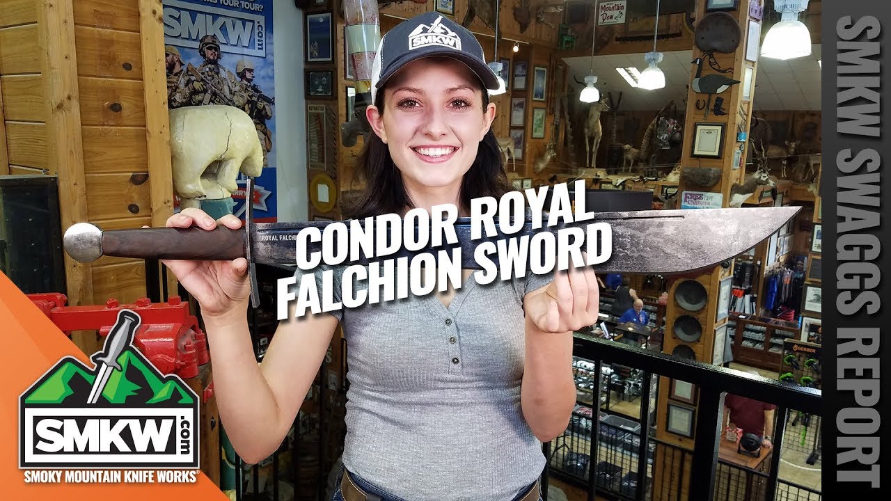 The SMKW Swaggs Report: Condor Royal Falchion Sword - YouTube