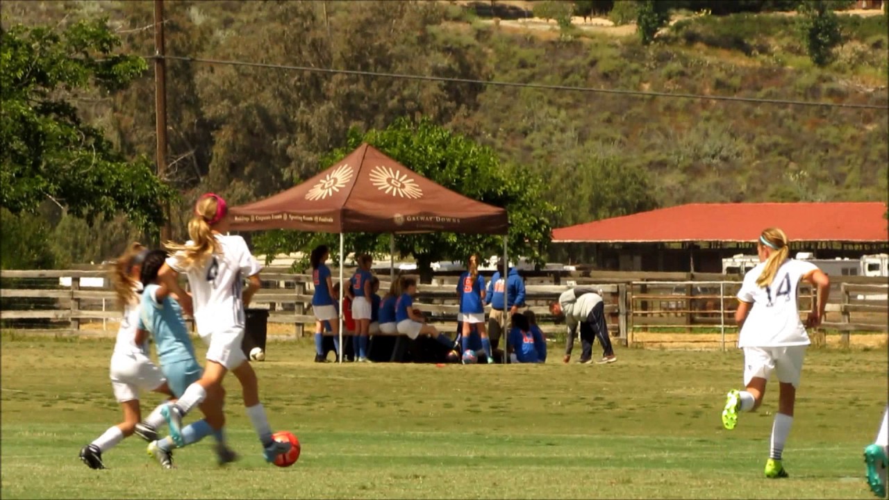 SoCal Academy G06 vs LA Galaxy San Diego 1st half - YouTube
