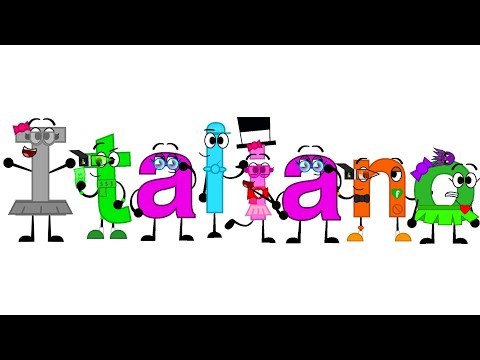 Italian alphabet song - YouTube