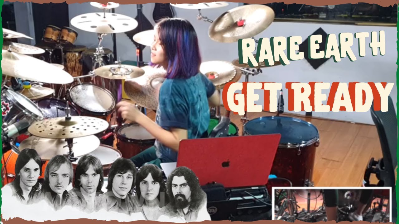 Rare Earth ~ Get Ready | Drum cover by Kalonica Nicx - YouTube