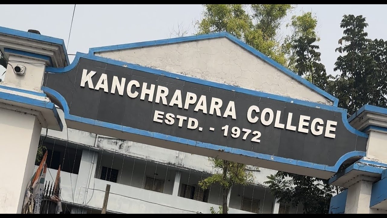 Kanchrapara College Saraswati Puja 2024 || #kanchrapara # ...