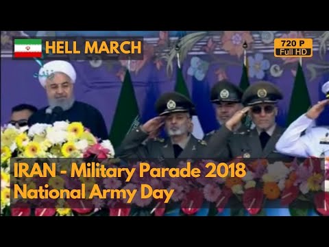 Hell March - Iran National Army Day Military Parade 2018  (720P)