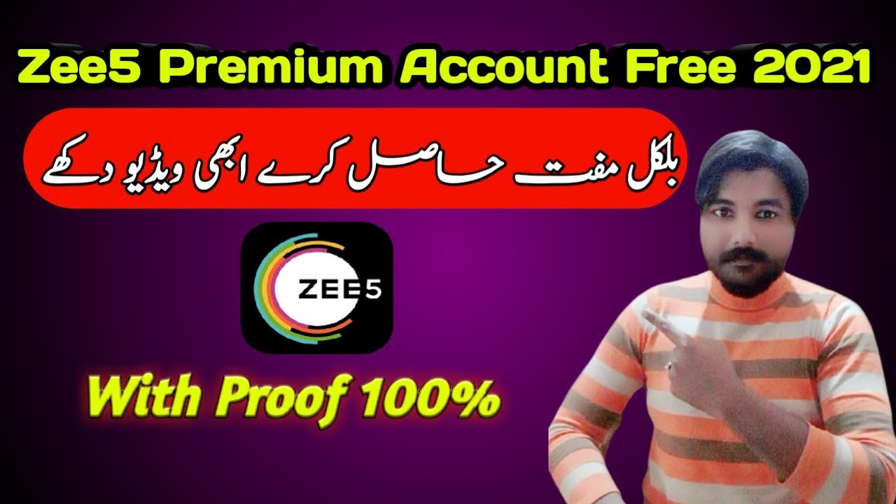 How To Get ZEE5 Premium Subscription Free | ZEE5 Premium Account 2021 ...