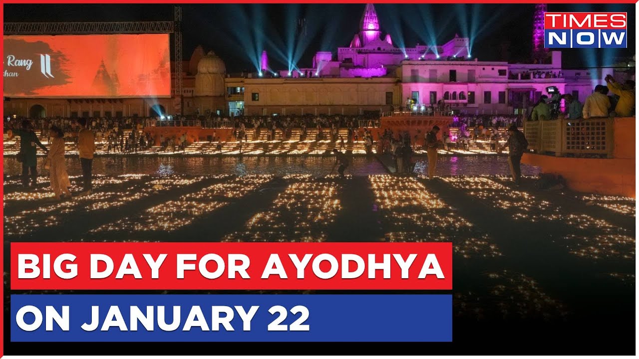 Big Day In Ayodhya On Jan 22, 2024 | Preparations On For Consecration ...