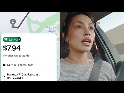 🐦🐦UberEats Driver Ride Along - YouTube