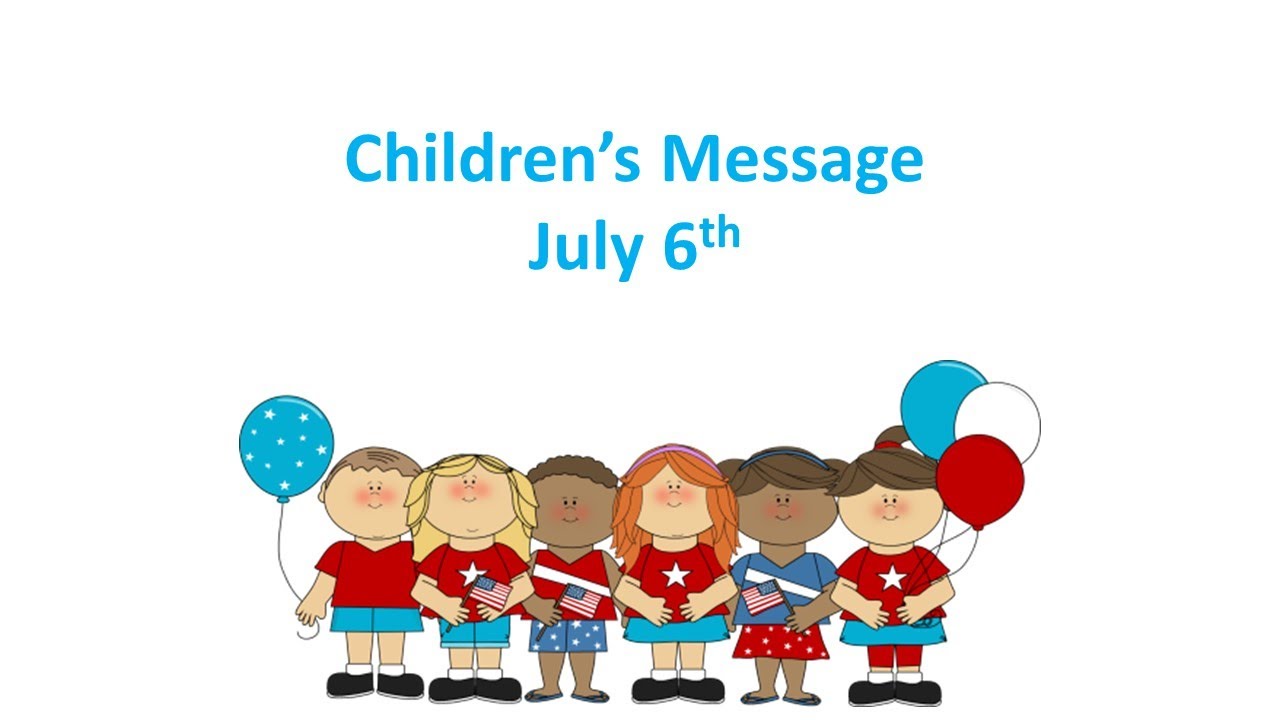 Children's message 7 06 2025 - YouTube