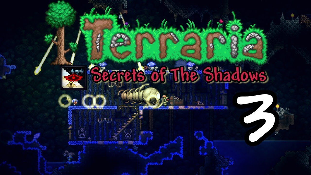 Terraria [Secrets Of The Shadows] Let's Play Episode 3: Ridiculous ...