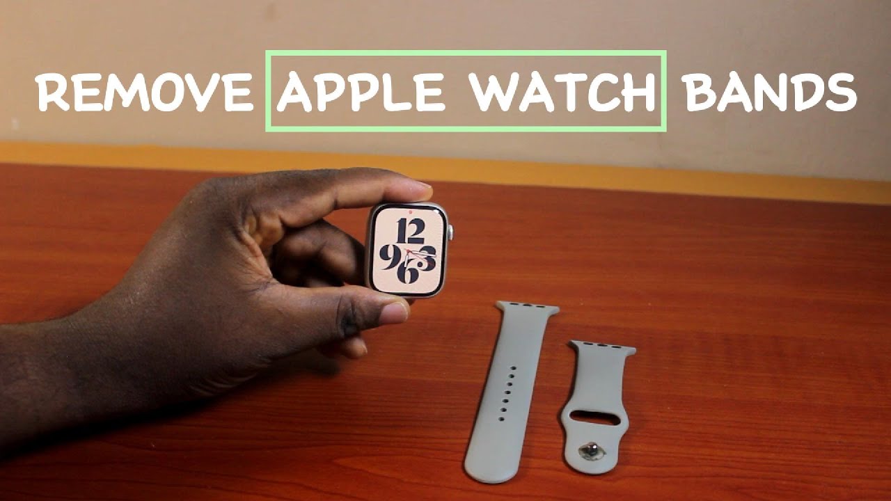 How to Remove Apple Watch Bands DIY - YouTube