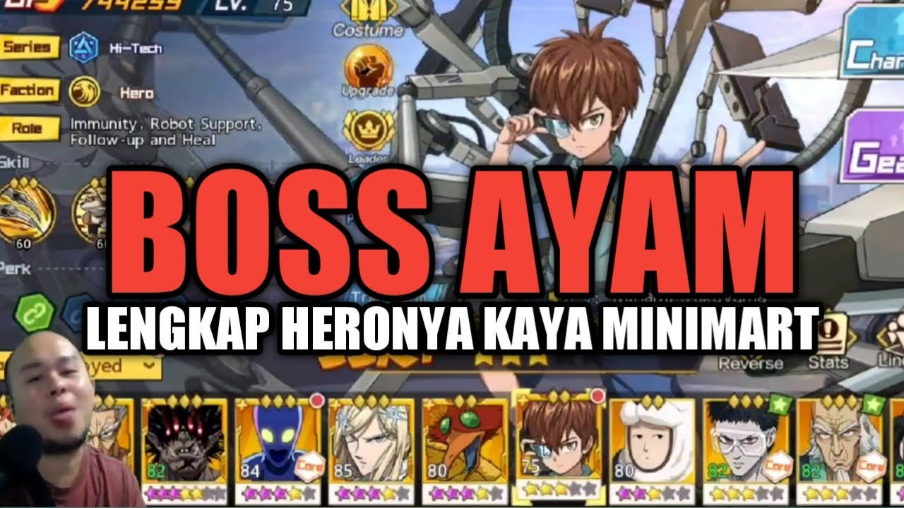 BOSS AYAMNYA OPM!? REAL? - ONE PUNCH MAN : The Strongest - YouTube