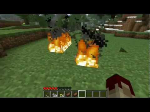 Minecraft Elemental Creepers Lightning Strikes & Mountain of Earth ...