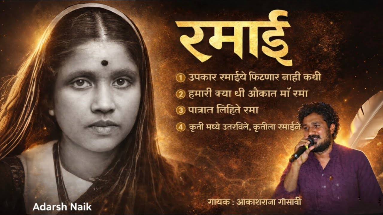 रमाईचे उपकार फिटणार नाही कधी | Mata Ramai | Singer Akashraja Gosavi ...