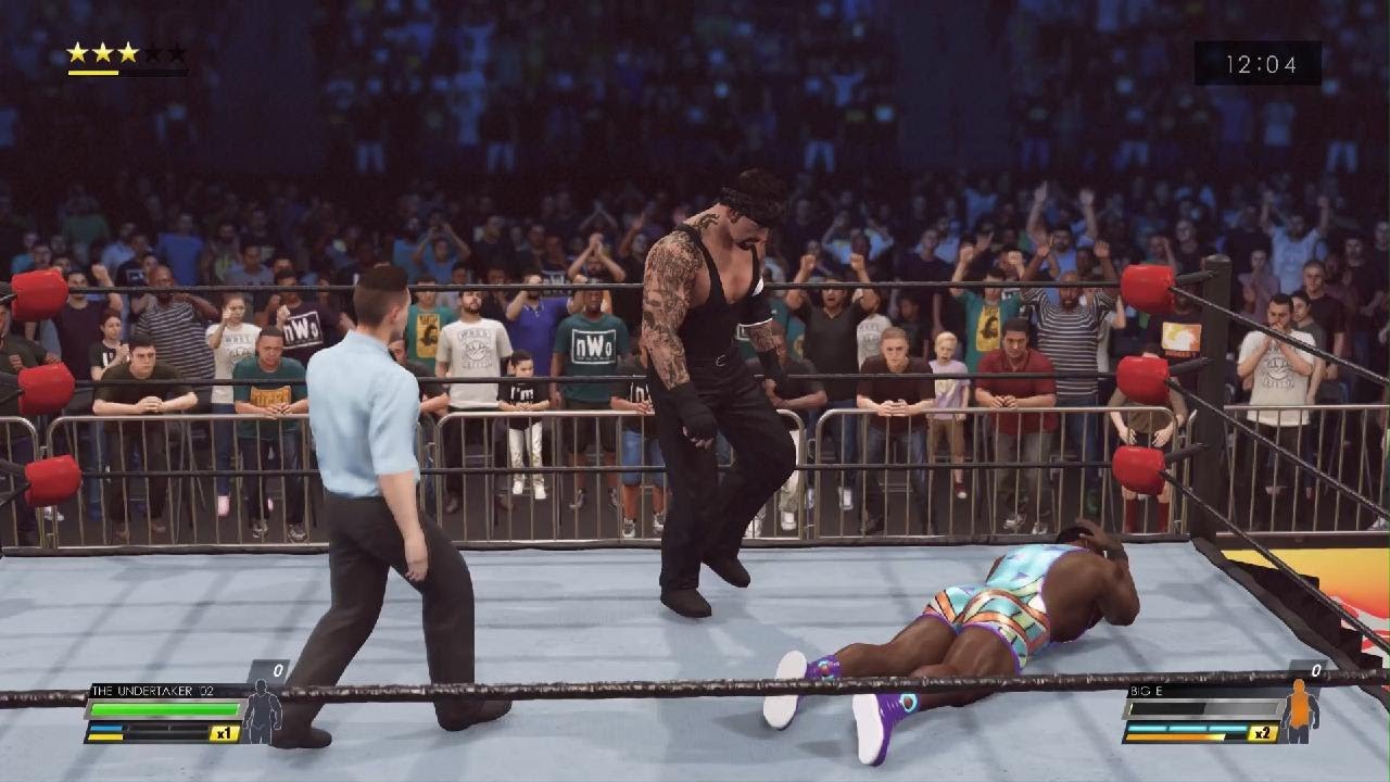 WWE 2K22 - The Undertaker '02 Vs Big E - Submission Match - YouTube