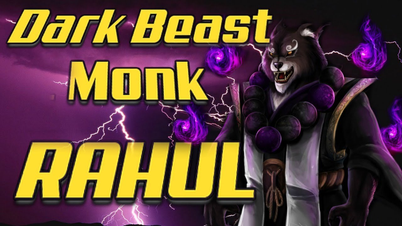Summoners War Testing DARK Beast Monk Rahul - YouTube